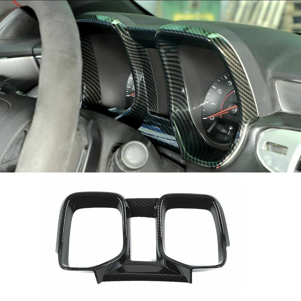 17x Full Set Interior Console Cover Trim Kit For Chevy Camaro 12-15 ...