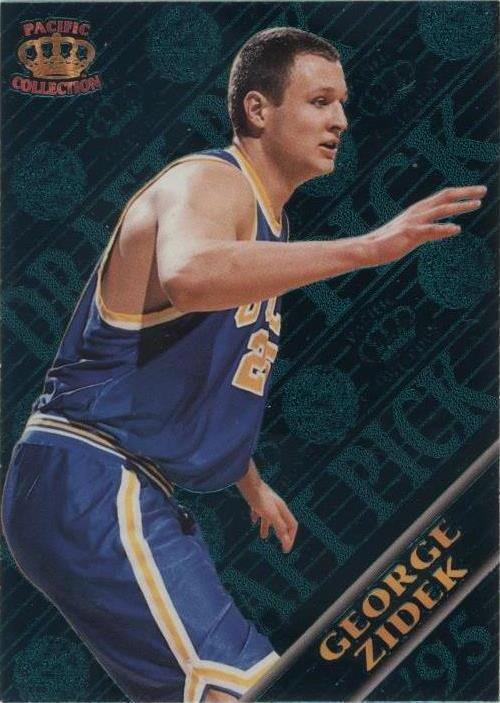 1995 Pacific Prism Draft Picks - George Zidek #9 Blue (RC) for sale ...