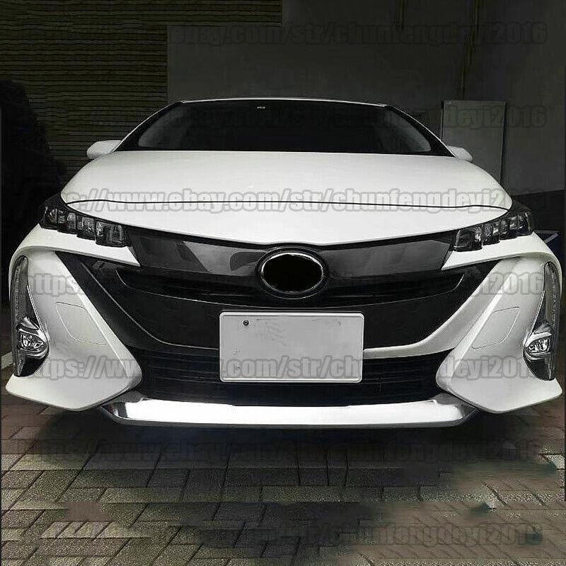 For Toyota Prius Prime PHV 2017-2021 Chrome Front Bumper Lip Strip ...
