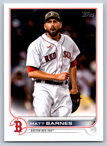 2022 Topps #303 Matt Barnes Boston Red Sox Baseball Card | eBay