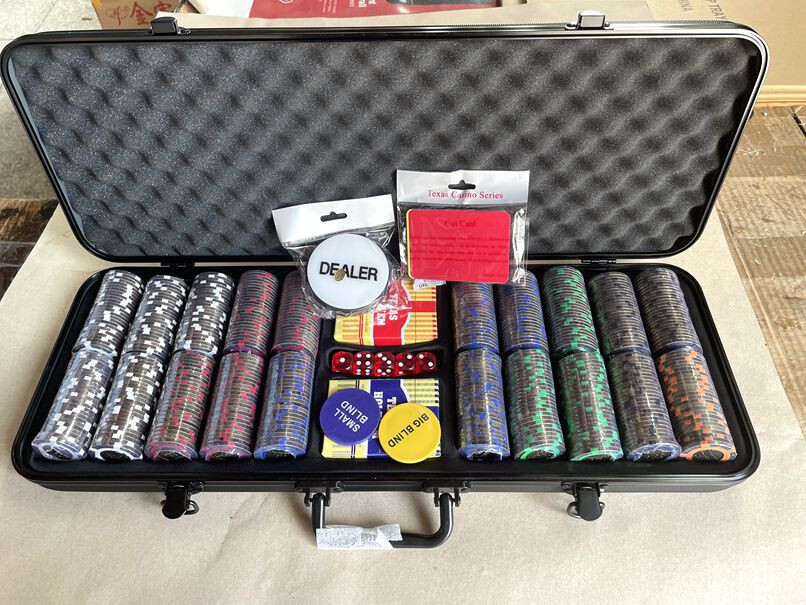 500 Poker Set 16G Poker Chips - Tangiers Metal Poker Chip | eBay UK