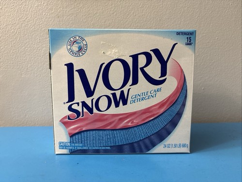 Ivory Snow Gentle Care Laundry Detergent Powder Gentle Cycle 24 OZ 15 ...