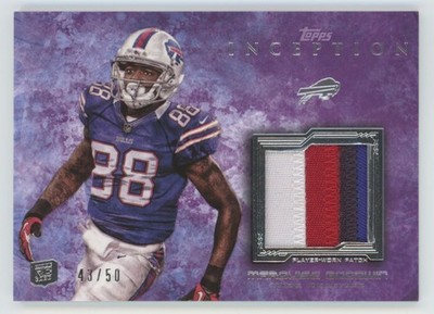 Marquise Goodwin 2013 Topps Inception Purple RC /50 Jersey #RP-MGO ...