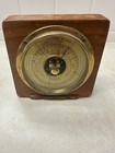 Airguide Barometer Wooden Case Desktop Bookshelf Made In USA Vintage | eBay