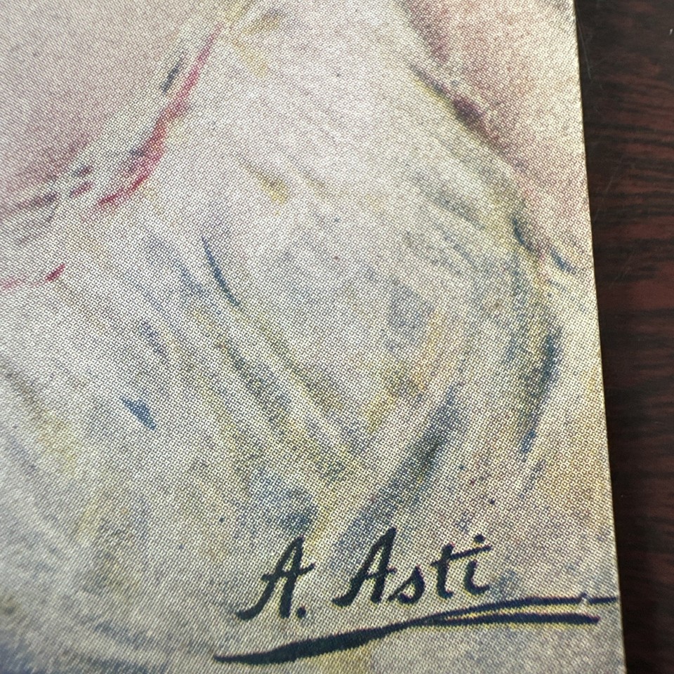 Zimmerman Divided Back Postcard Beautiful Woman Portrait By A Asti ...