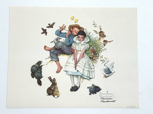 Two (2) Norman Rockwell Signed Prints In Great Condition! | eBay