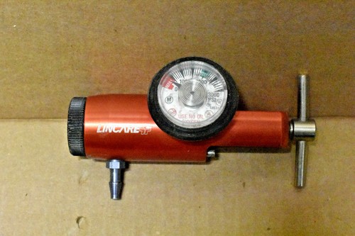 LINCARE Oxygen Tank Regulator - 0-8 LPM 50 PSI | eBay