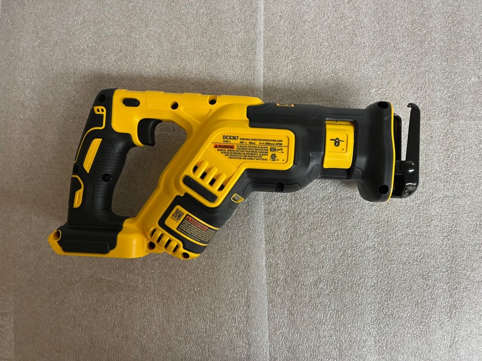 New DeWalt XR 20v Max DCS367B Brushless Cordless Reciprocating Saw ...