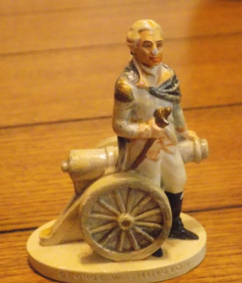 Vintage Sebastian " George Washington " Handpainted Ceramic Figurine | eBay