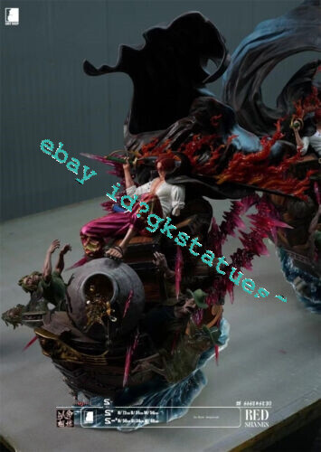 Last Sleep Studio One Piece Red Hair Shanks Resin Model In Stock H72cm ...