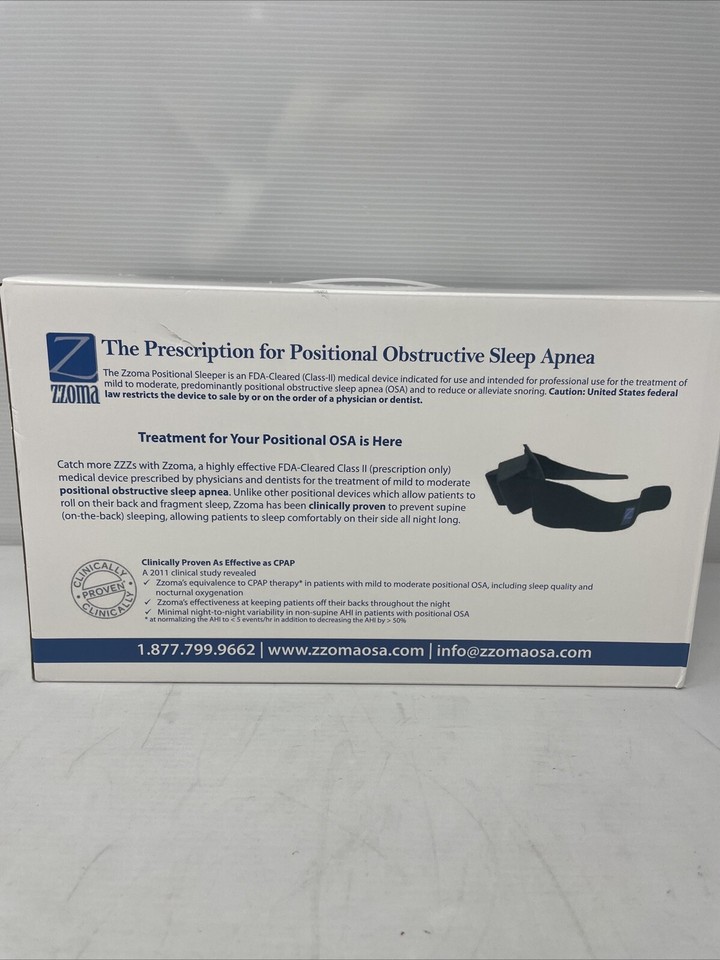 New Zzoma The Solution For Sleep Apnea Sleep Belt Device Anti-Snoring ...