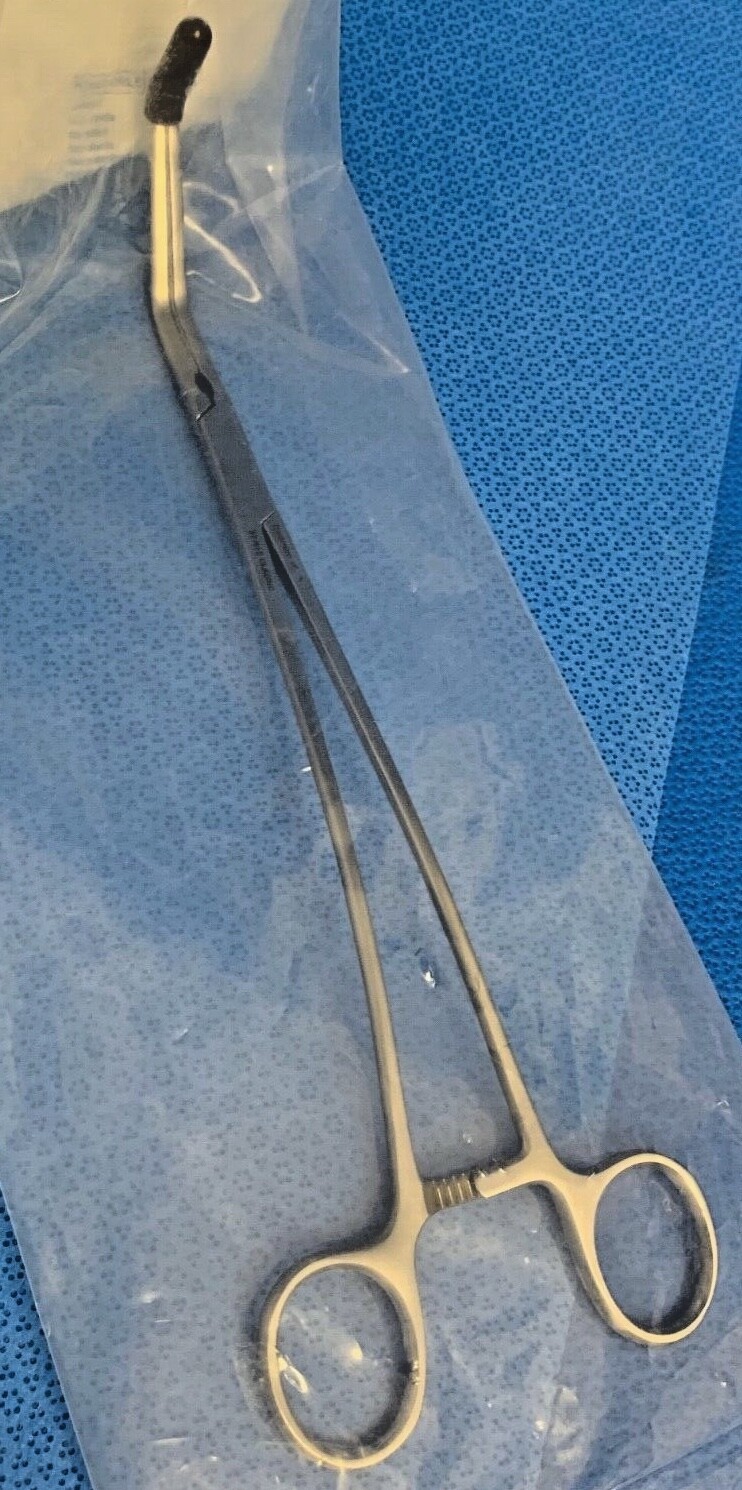 Codman DeBakey Tangential Occlusion Clamp 37-1193 1 by 2 Vascular Teeth ...