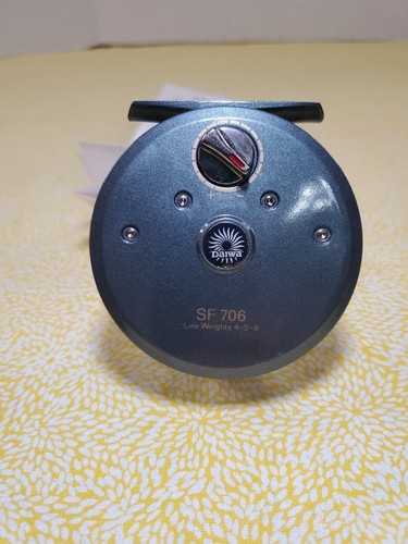Daiwa Old Fly Reel Sf 706 Line Weights 4-5-6 Fishing Gear | eBay