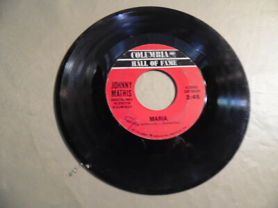Johnny Mathis - Maria / Misty - 45 RPM / Free Domestic Shipping | eBay