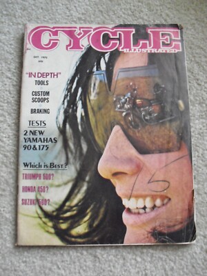 Vintage October 1970 Cycle Illustrated Motorcycle Magazine | eBay