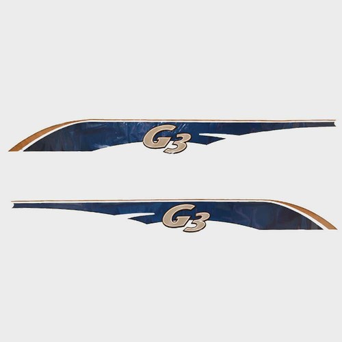 G3 Boat Decals 73404649 / 73404653 | 105 3/4 Inch Navy (Set of 2) | eBay