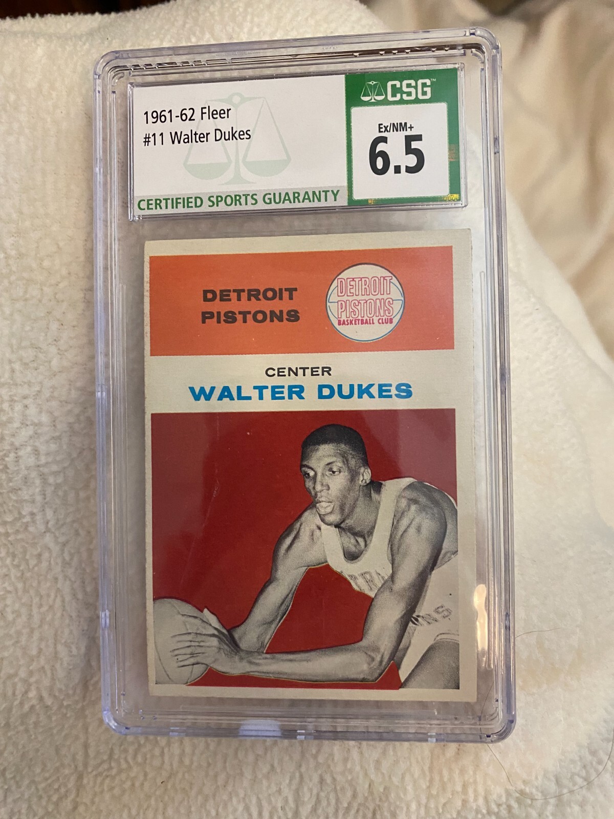 1961-62 Fleer - #11 Walter Dukes for sale online | eBay