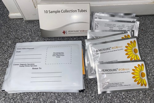 Hemosure Immunochemical Fecal Occult Blood Test iFOBT Complete Package ...