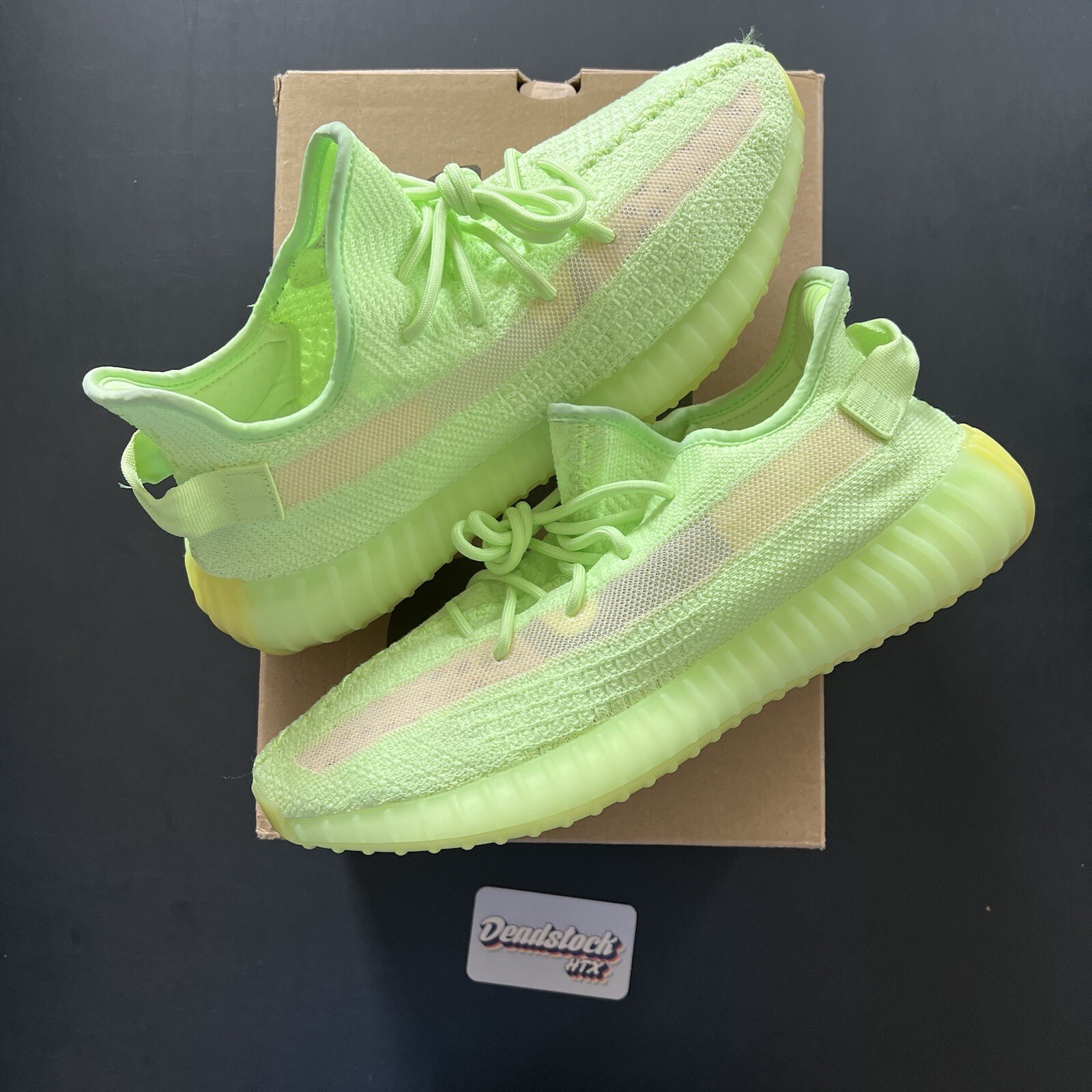 Size 10.5 - adidas Yeezy Boost 350 V2 GID Glow - Worn Once - EG5293 ...
