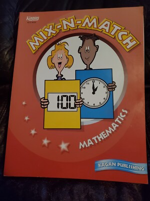 MIX-N-MATCH BOOK: MATHEMATICS, GRADES 3-6 By Miguel Kagan *Excellent ...