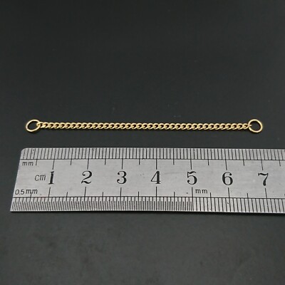 BRAND NEW 9ct Yellow Gold 375 Safety Chain Curb Link 4 Bracelets ...