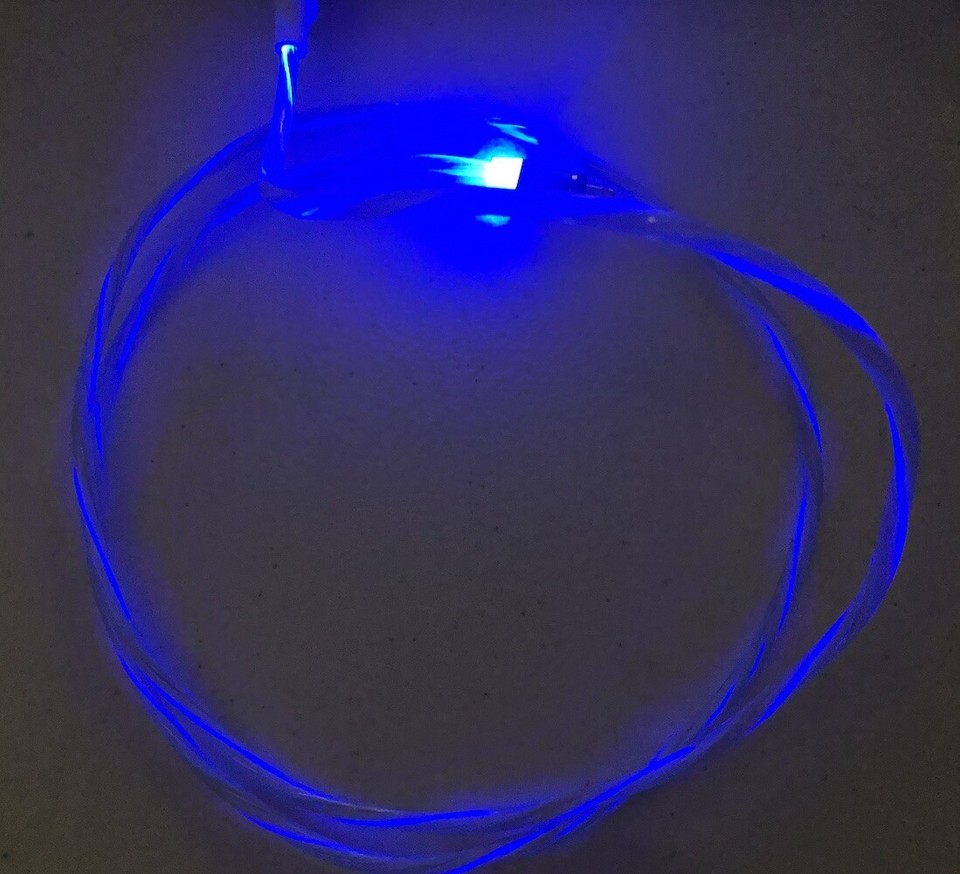 LED light-up charger cable FOR apple iPhone 8 7 6 plus 5S 4 galaxy s7 ...