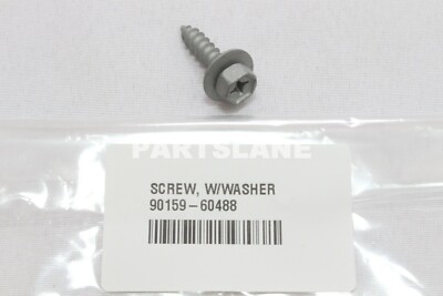 90159-60488 Toyota OEM Genuine SCREW, W/WASHER | eBay
