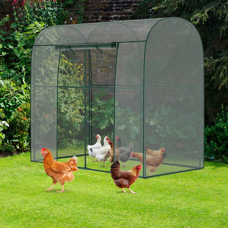 SLSY Mesh Crop Cages Plant Cover from Animal Garden Cage for Vegetable ...