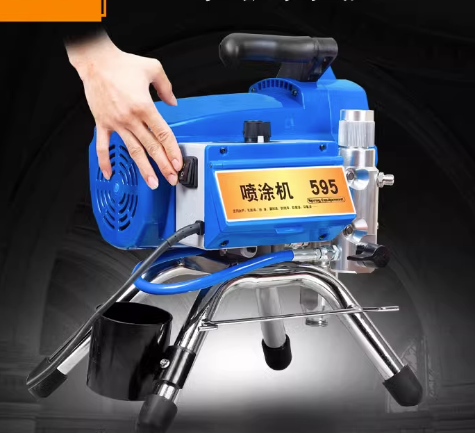 Airless Paint Spraying Machine Fully Automatic Latex Paint Spraying ...