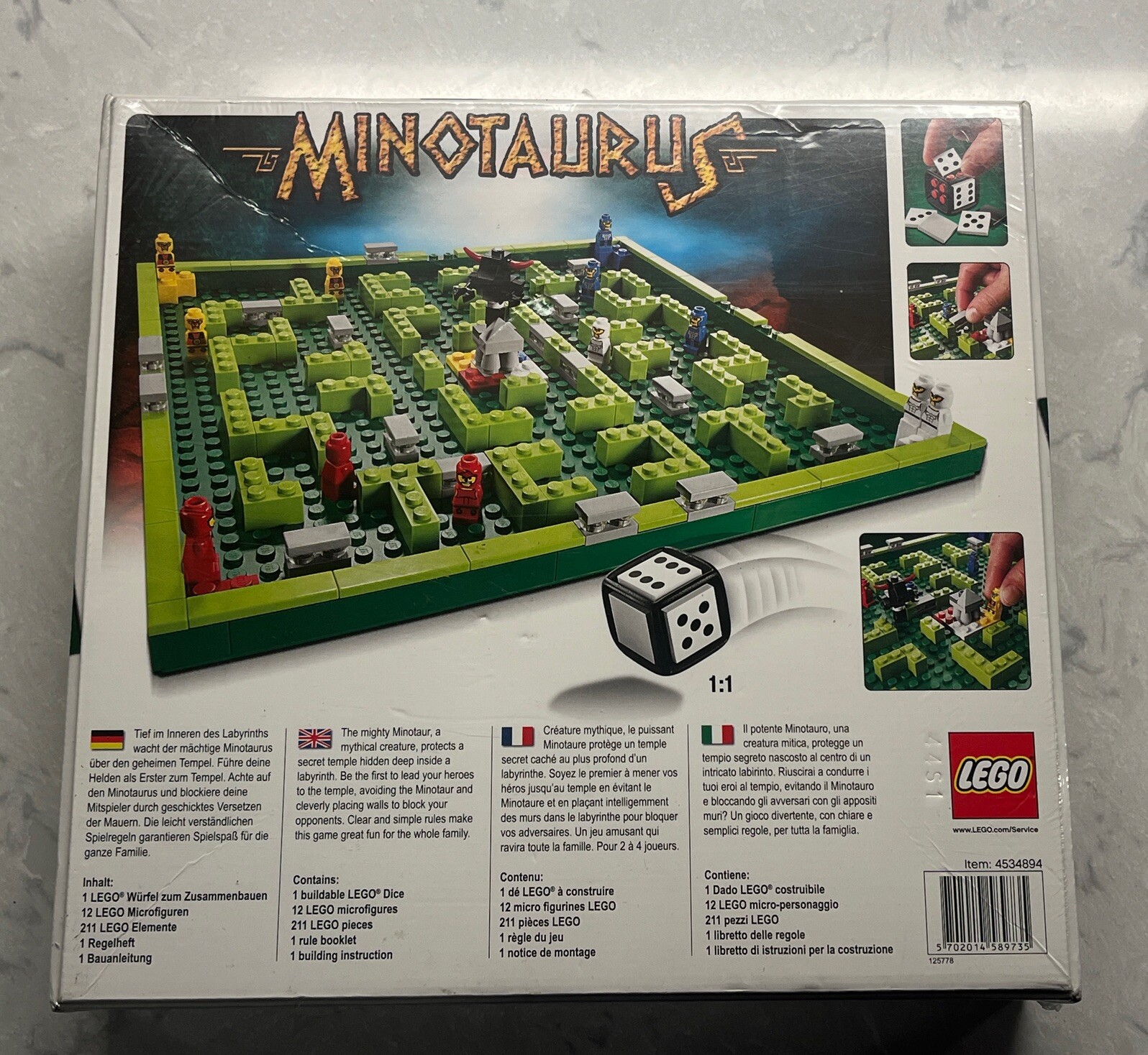 LEGO Games: Minotaurus (3841) for sale online | eBay
