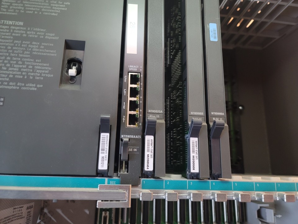 Nortel AVAYA NTAK11 Communication Server 1000 ~ CS1000M w/MODULES ...