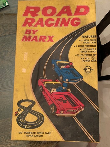 Rare Vintage 1960’s Road Racing By Marx 1/32 Slot Car Track Set 132” | eBay