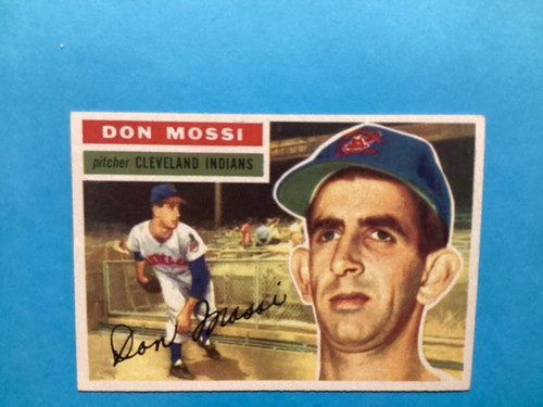 1956 Topps DON MOSSI #39 Cleveland Indians EX | eBay