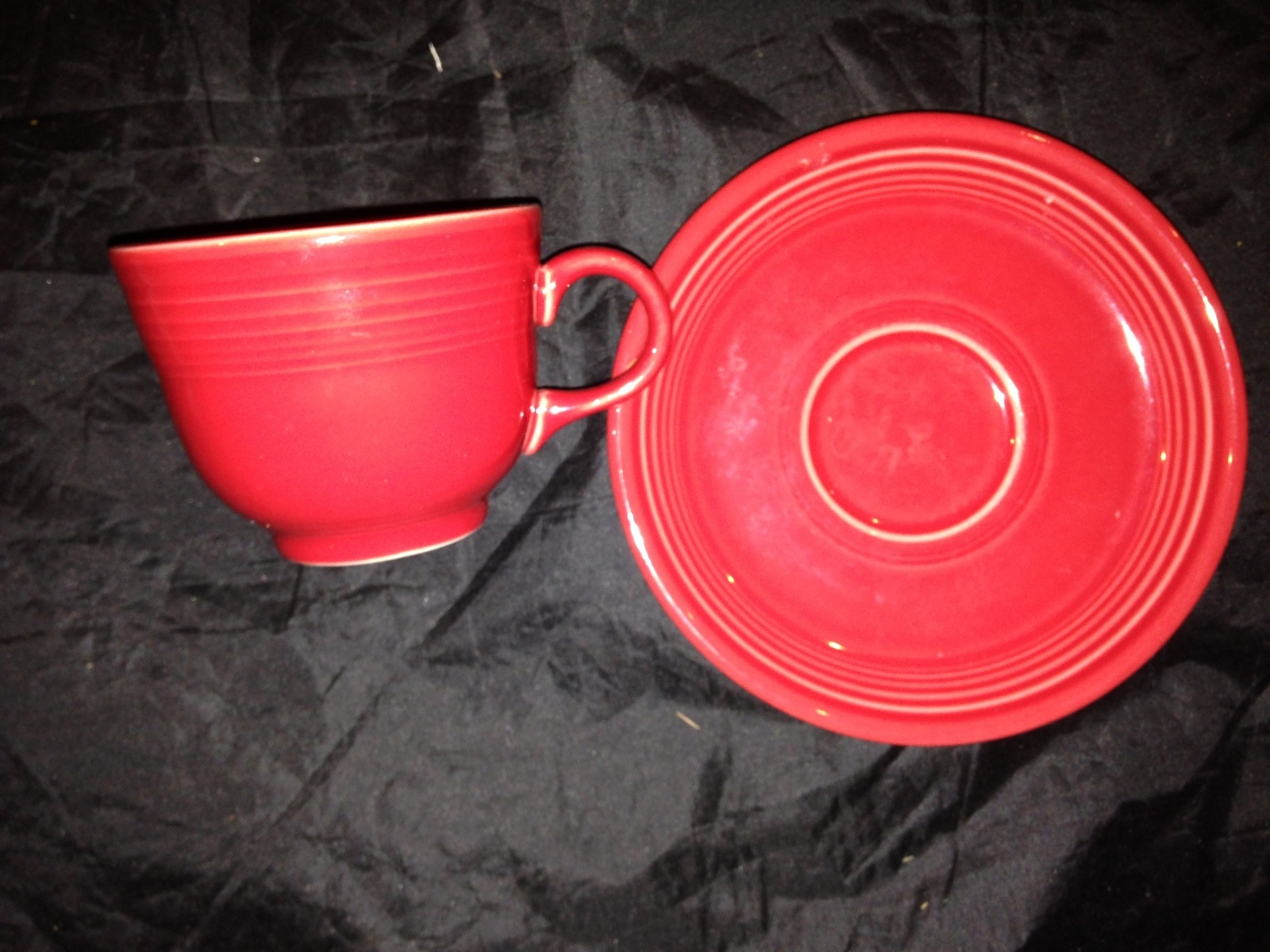 Fiesta Cup and Saucer Pre-owned | eBay