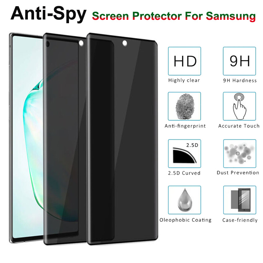 Curved Screen Protector For Samsung S23 Ultra S22 S21 Tempered Glass ...
