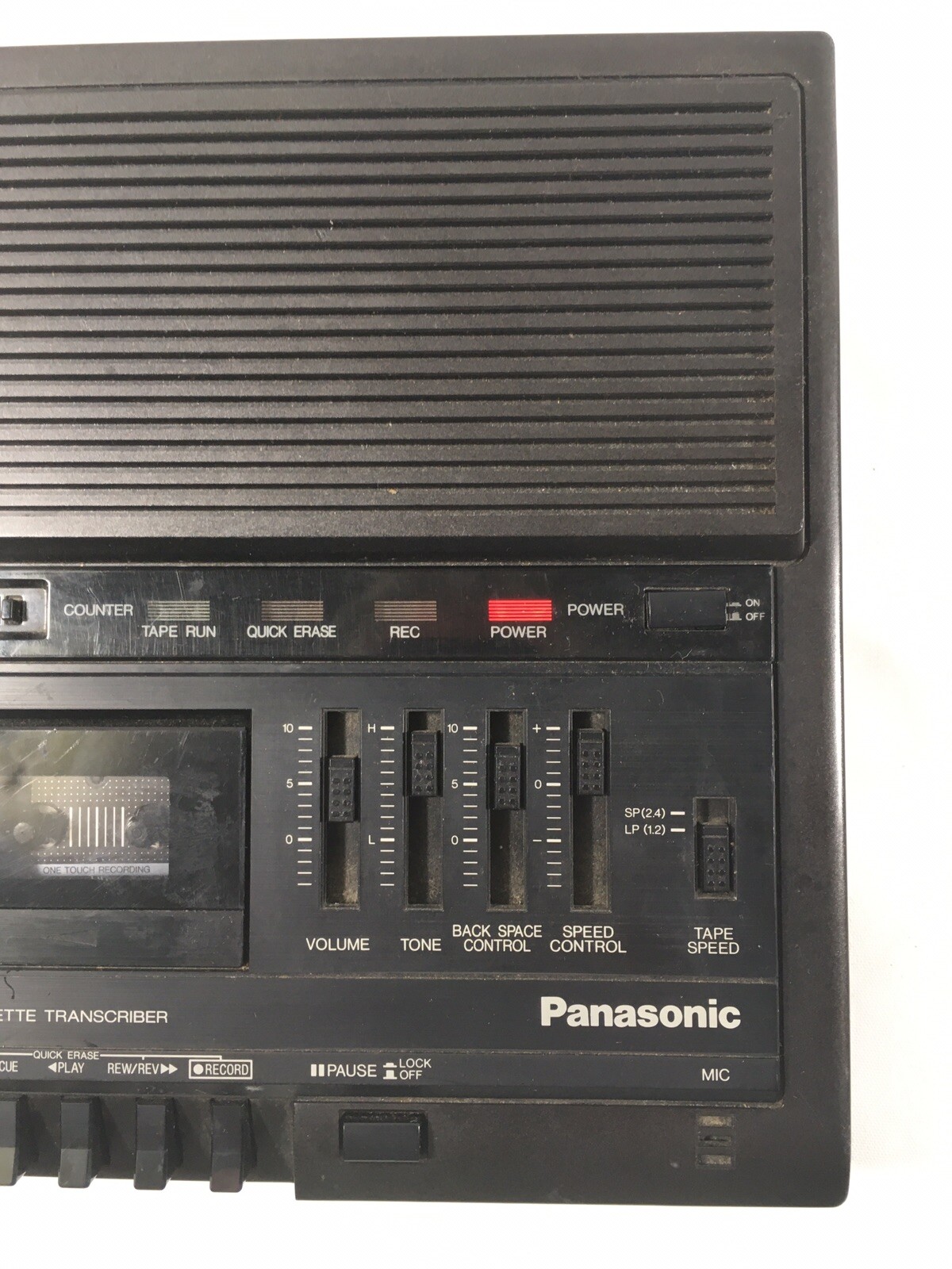 Vintage Panasonic RR-930 Microcassette Transcriber - Tested - No Pedal ...