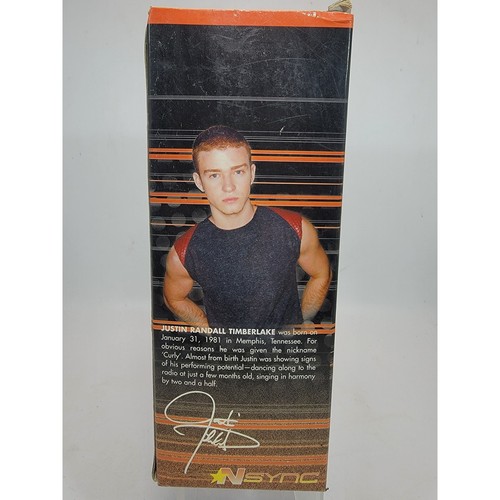 NSYNC Justin Timberlake Collectible Bobble Head Best Buy Exclusive From ...