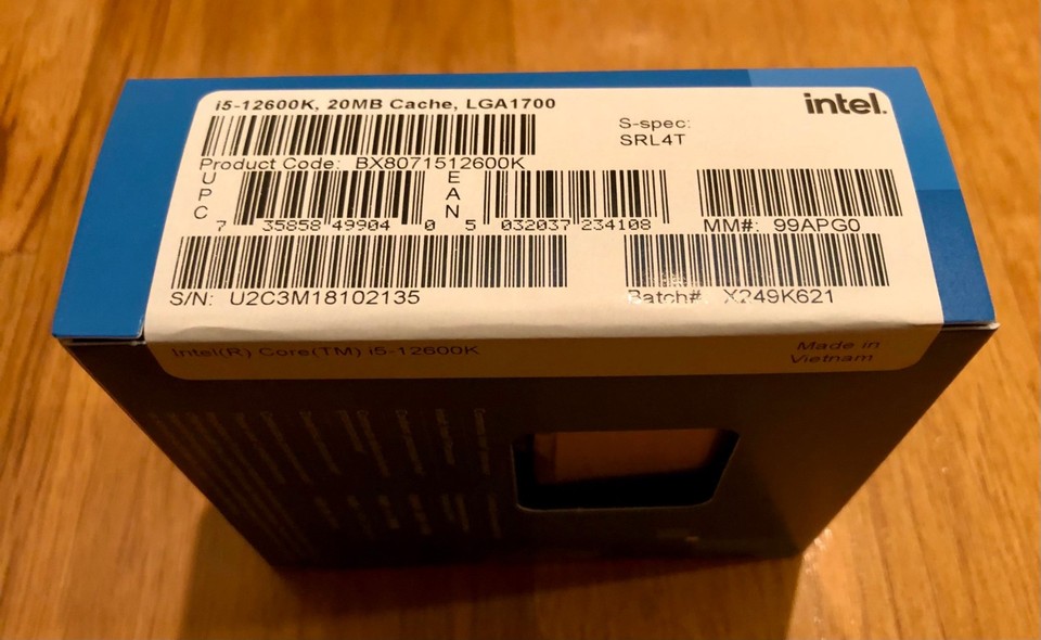 Intel Core i5 i5-12600K Deca-core (10 Core) 3.70 GHz Processor ...