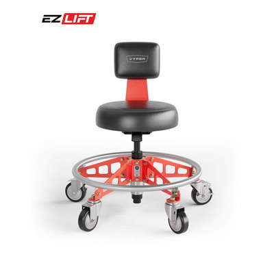Vyper Industrial 400 lb Capacity Robust Steel Max Ez-Lift Shop Chair ...