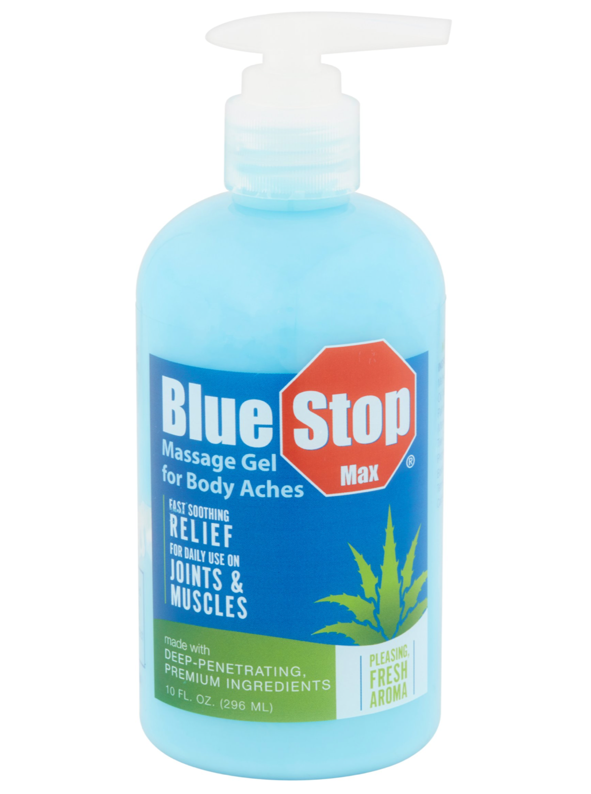 Blue Stop Max Triple Action Relief Emu Oil Gel Joint Muscle Pain 16 oz ...