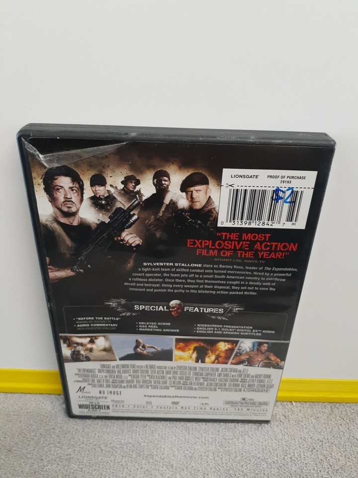 The Expendables - DVD - VERY GOOD 31398128427| eBay