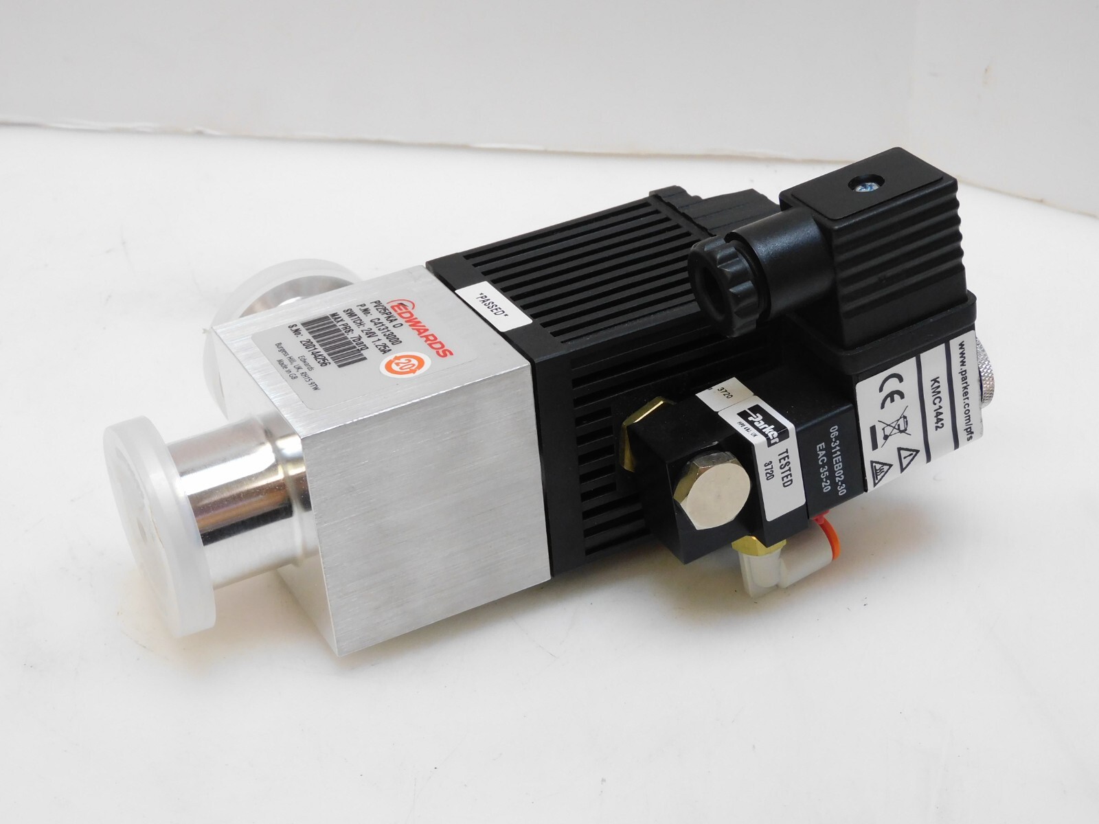 Edwards Pv25pka 0 Right Angle Vacuum Valve Dn25 KF for sale online | eBay