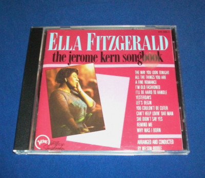 ⭐ ELLA FITZGERALD - THE JEROME KERN SONGBOOK CD 12 TRACKS | eBay