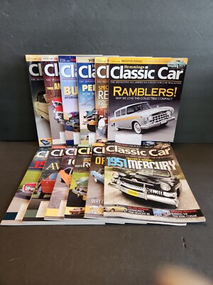 2009 Hemmings Classic Car Magazine 12 Issues #52-#63 PreOwned See ...