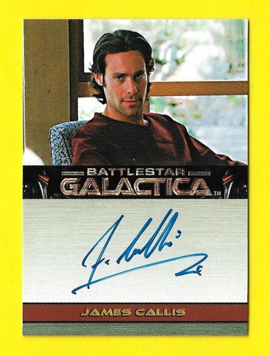 2007 Battlestar Galactica Season 2 Autograph James Callis as Dr. Gaius ...