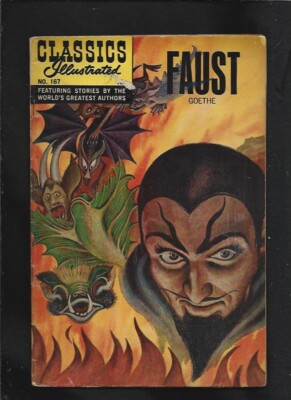 CLASSICS ILLUSTRATED #167 VG HRN166 (FAUST) | eBay