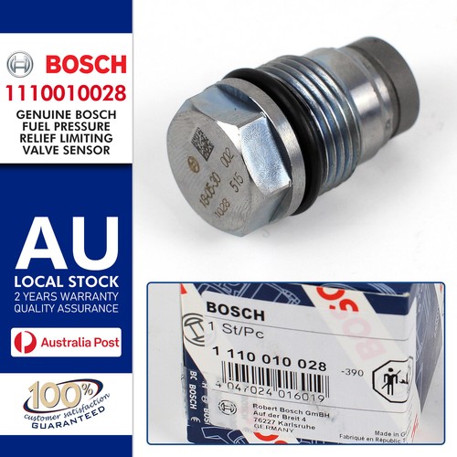 OEM BOSCH FUEL PRESSURE RELIEF VALVE 1110010028 For Cummins V837079623 ...