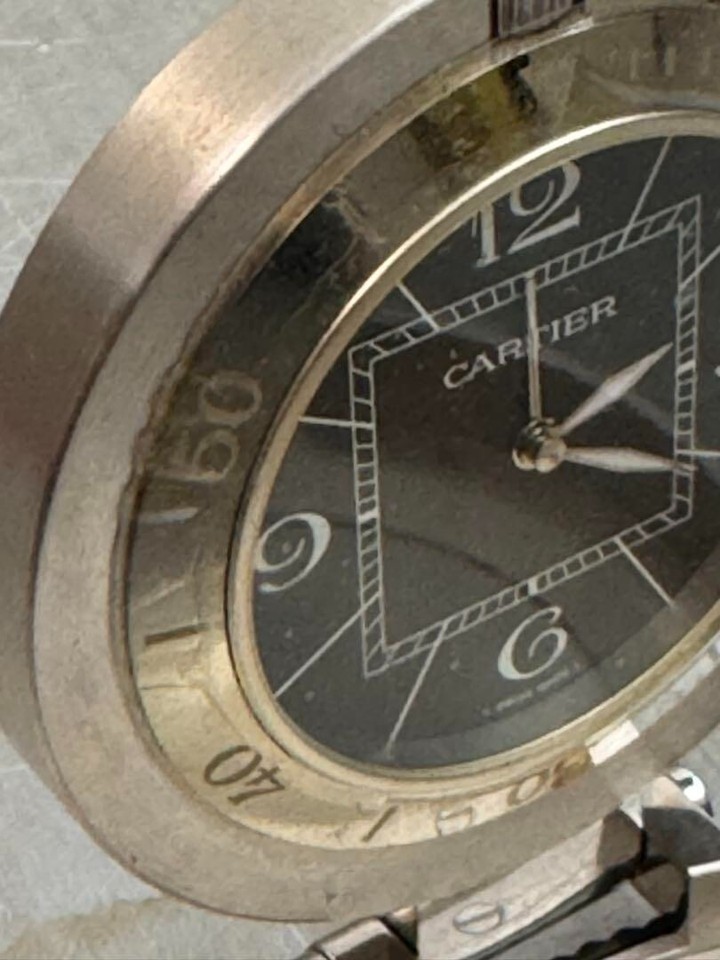 Cartier Pasha Timer Travel Clock Pocket Clock Used | eBay