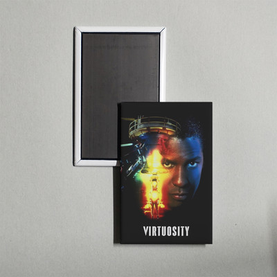 Virtuosity Mini Movie Poster Fridge Locker Magnet | eBay