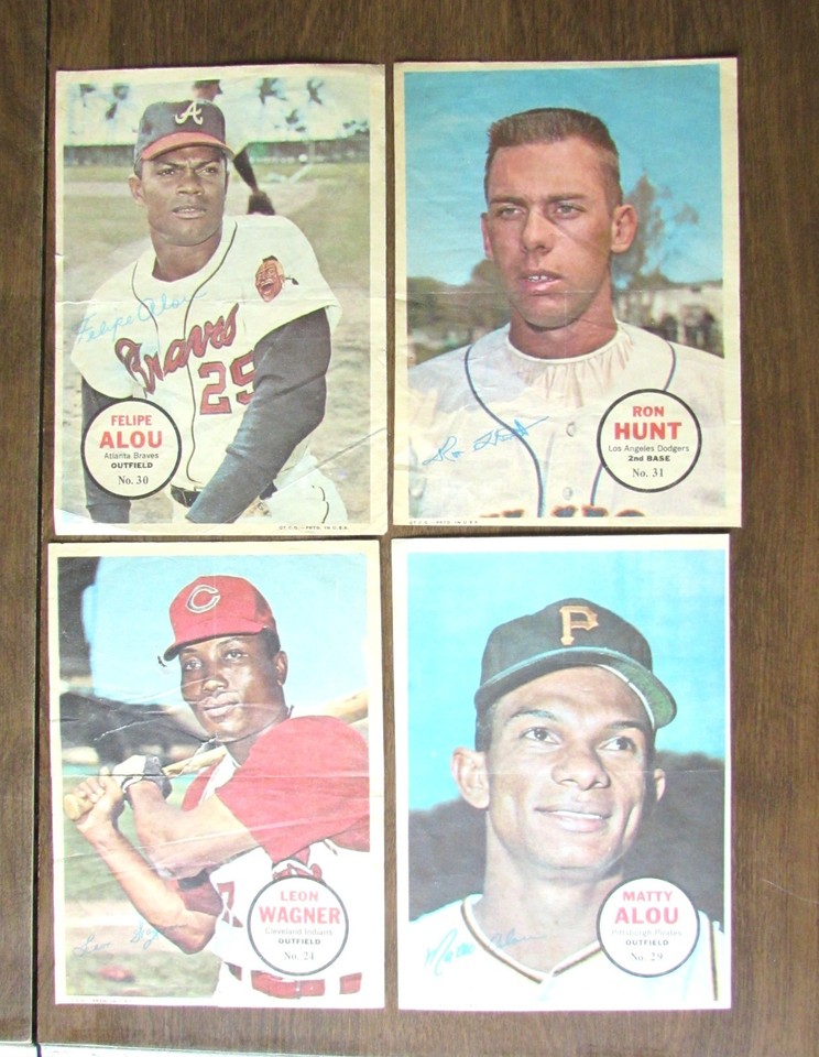 1967 Topps Baseball Posters Lot of 10 | eBay